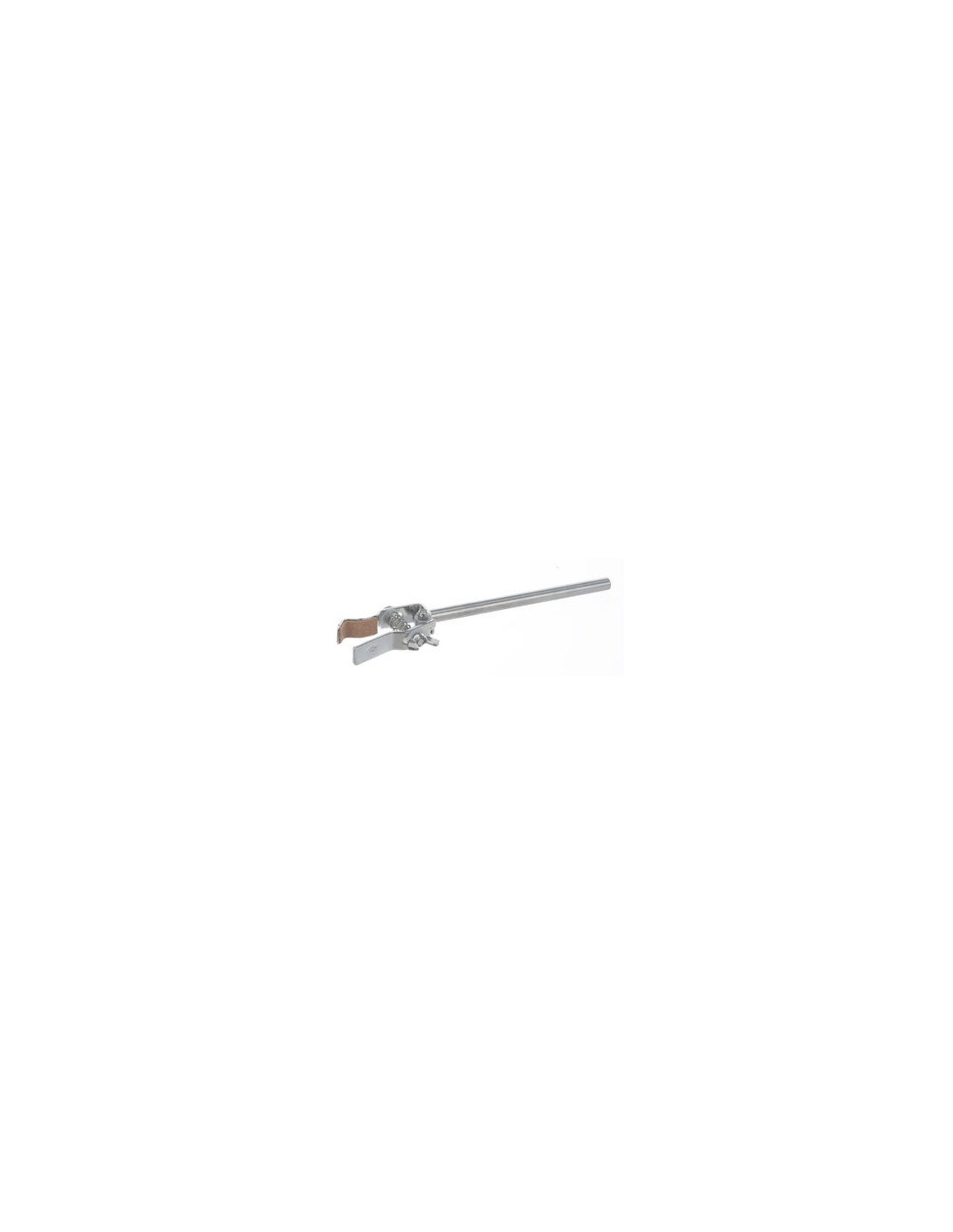 Micro Clamp 18/10 Steel, Cork Finger, Square Jaws, 150mm