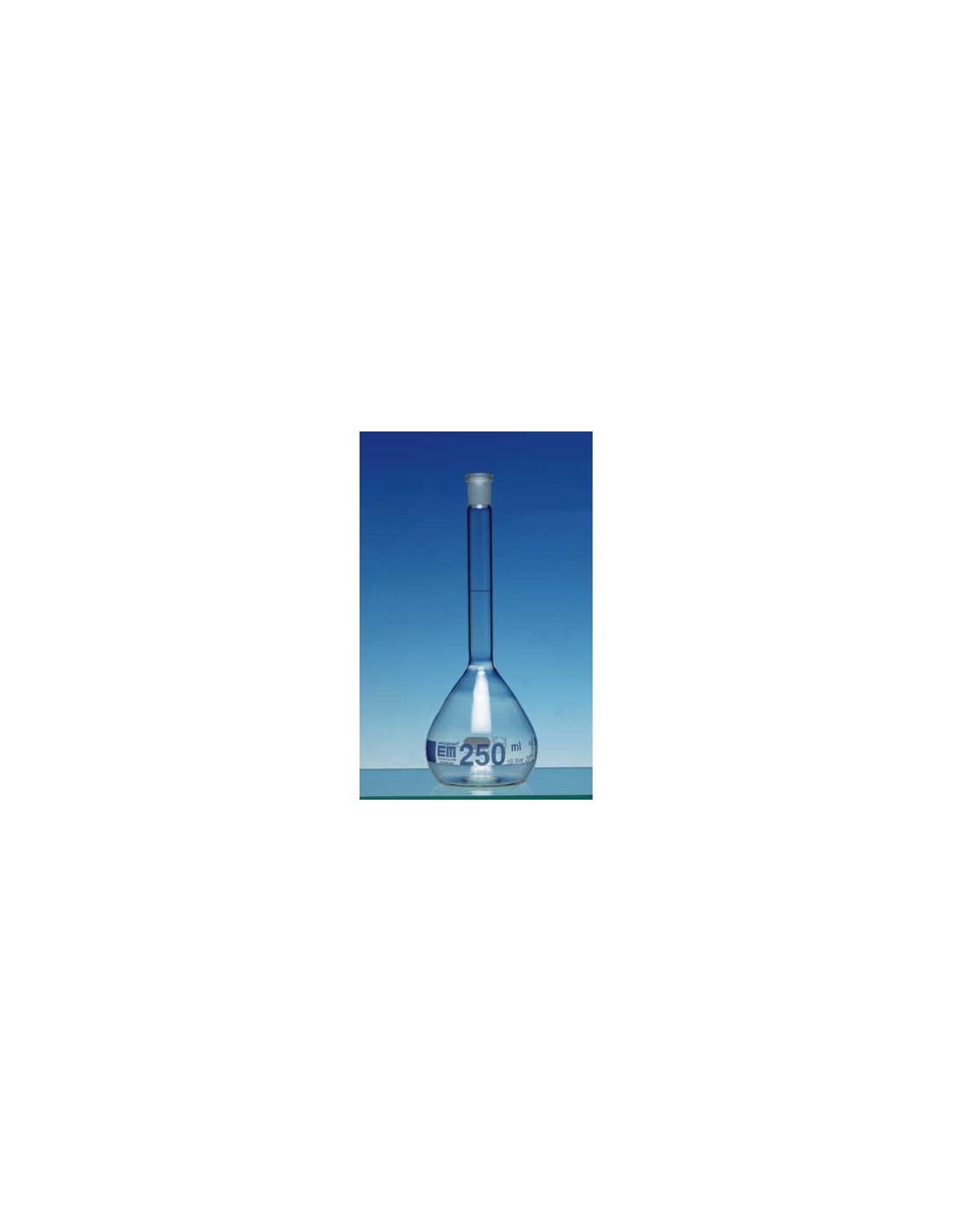 Volumetric Flask 2000 ml DURAN Class A, NS 29/32, blue, no stopper